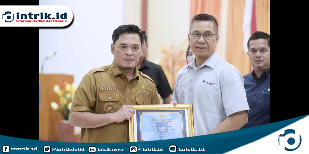 Sukirman Serahkan Penghargaan Wajib Pajak ke PT Timah | INTRIK.ID