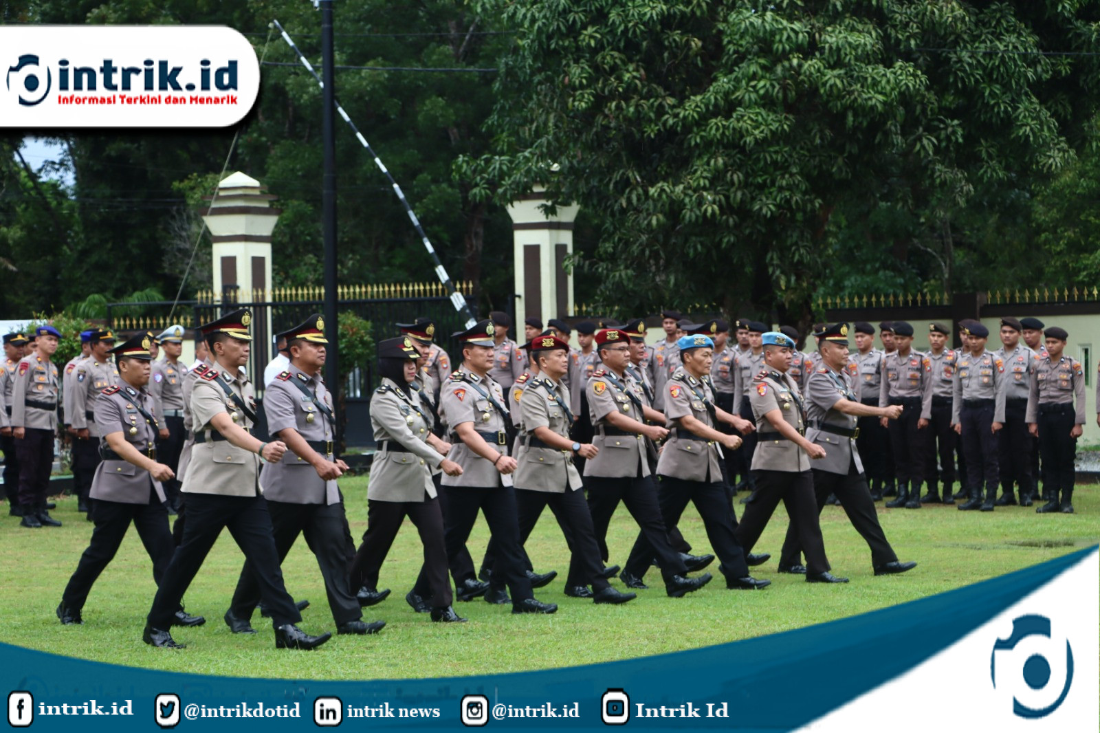 10 Pejabat Utama Polres Bangka Tengah Berganti, Kompol Toni Susanto ...