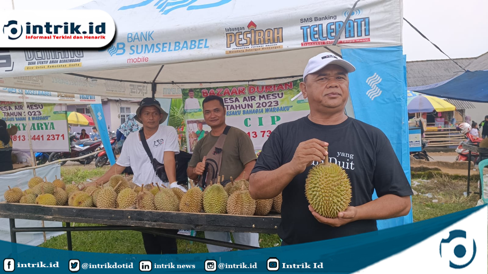 Durian di Bazar Air Mesu Bergaransi | INTRIK.ID