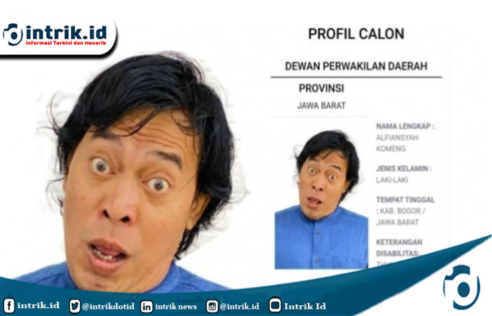 Viral di Pemilu 2024, Ini Arti Nama Komeng | INTRIK.ID