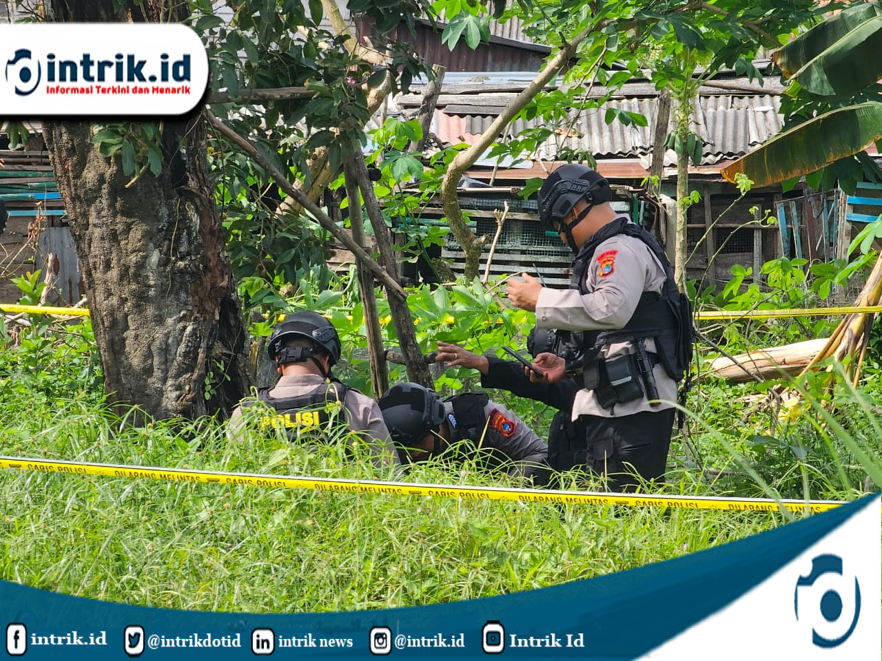Sempat Dikira Bom, Polda Babel Pastikan Hanya Bandulan Besi | INTRIK.ID
