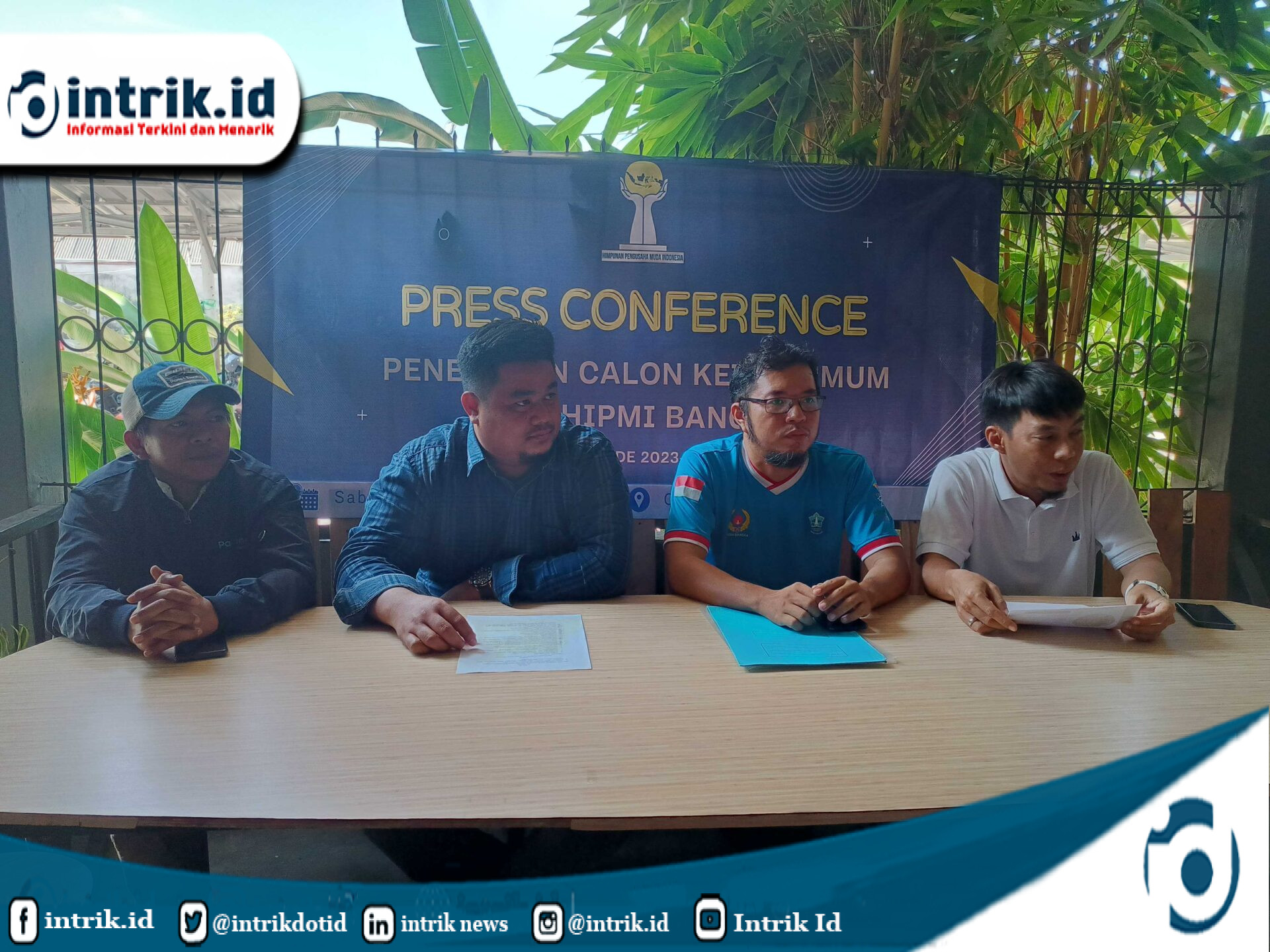 Hermawan Bayu Seno Bakal Calon Tunggal HIPMI Bangka | INTRIK.ID