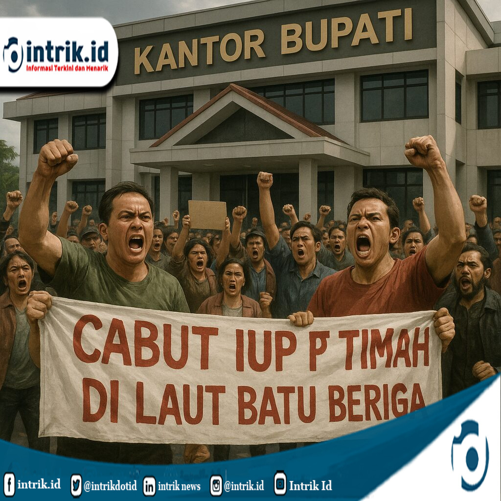 Tuntut Pencabutan IUP di Laut Batu Beriga, Warga dan Nelayan akan Unjuk ...