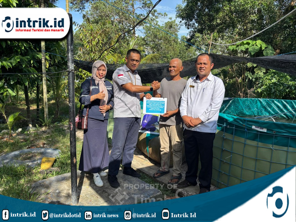 Kelompok Perigi Tempayan 2 Dapat Bantuan Bioflok dan Bibit Ikan Nila ...