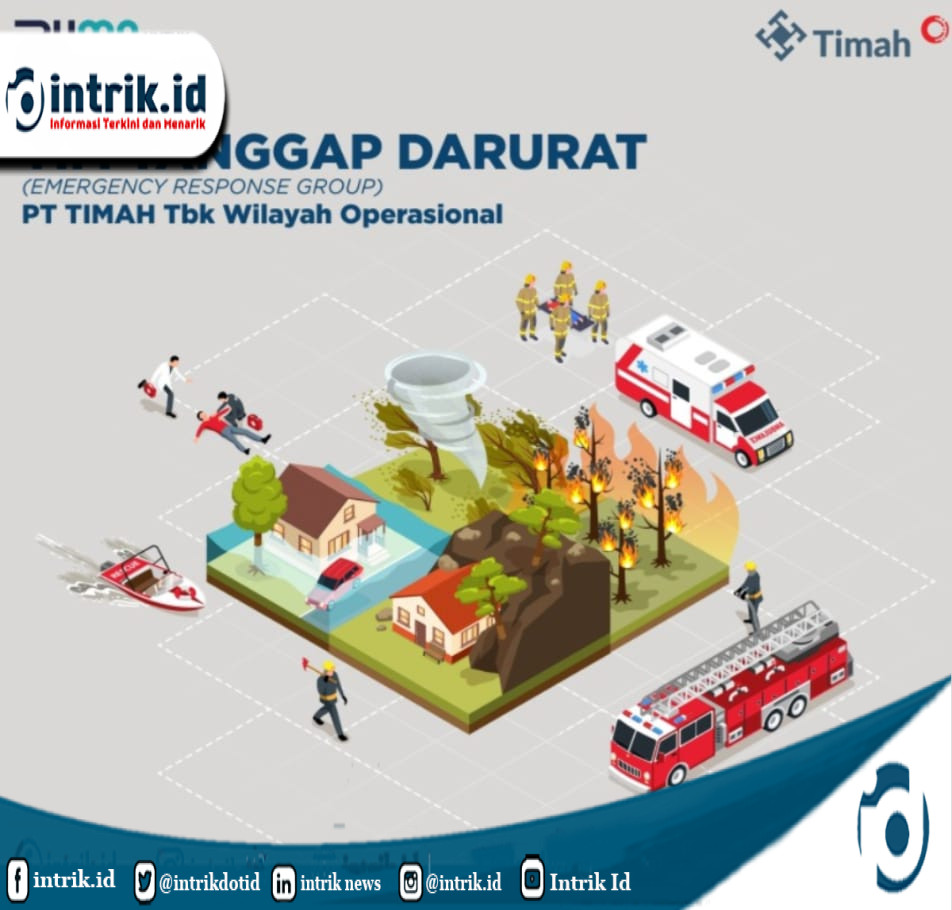 Tim Damkar PT Timah Siap Padamkan Api | INTRIK.ID